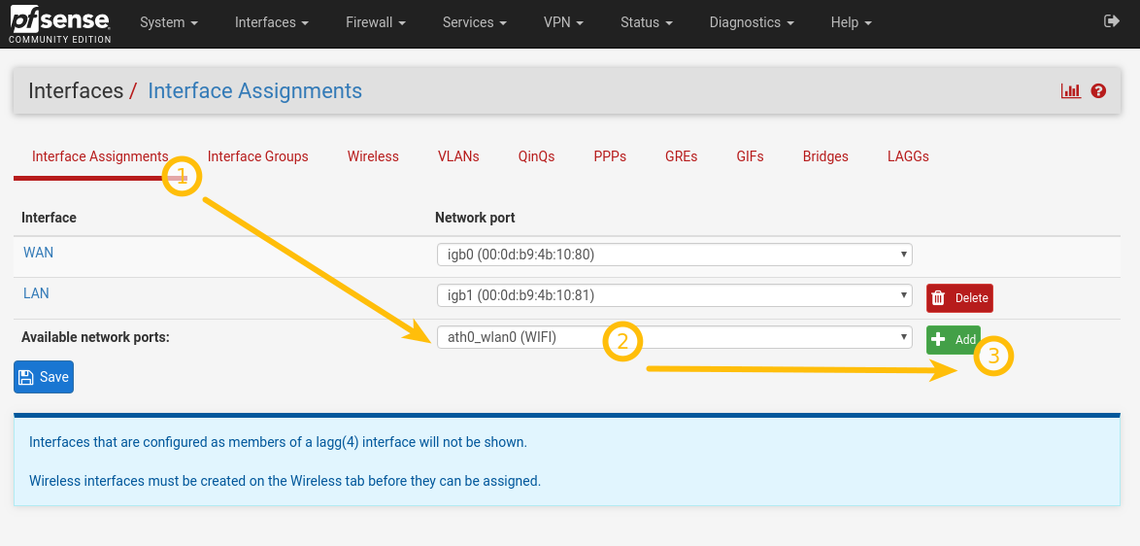 PfSense 2 4 Step By Step WiFi Configuration Instructions 7 Steps Tutorial