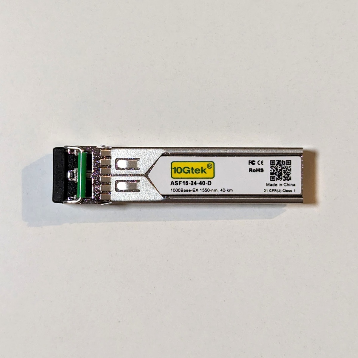 SFP 1.25G 1550nm transceiver 1000Base-EX 40km