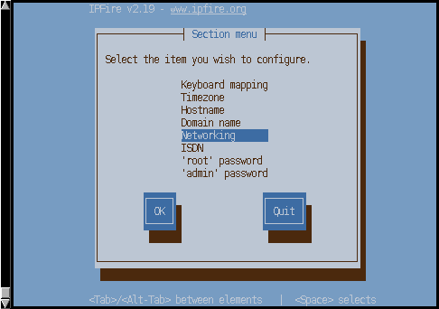 IPFire WiFi (blue interface) configuration instructions