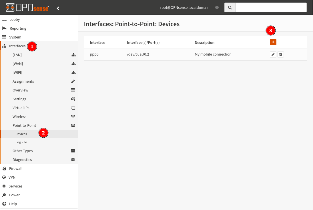 OPNSense 4G WAN configuration